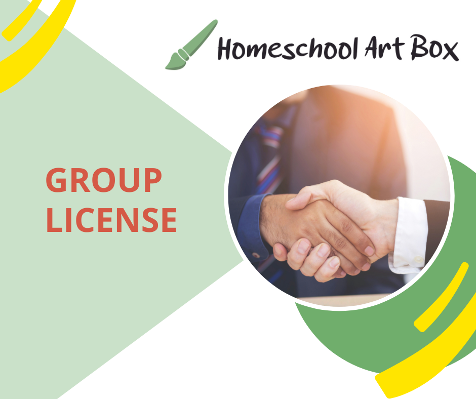 Group License – Homeschool Art Box