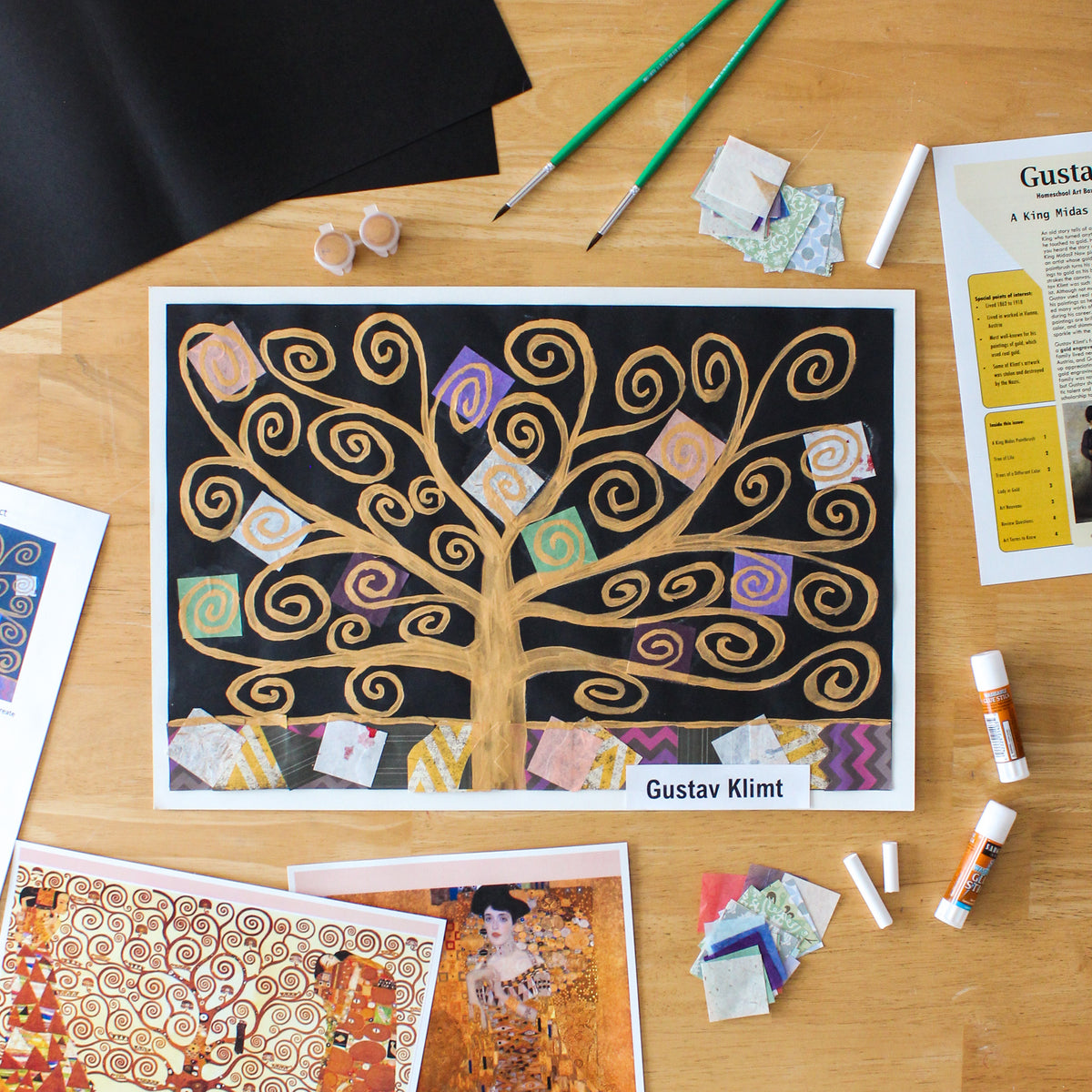 Gustav Klimt Art Box – Homeschool Art Box